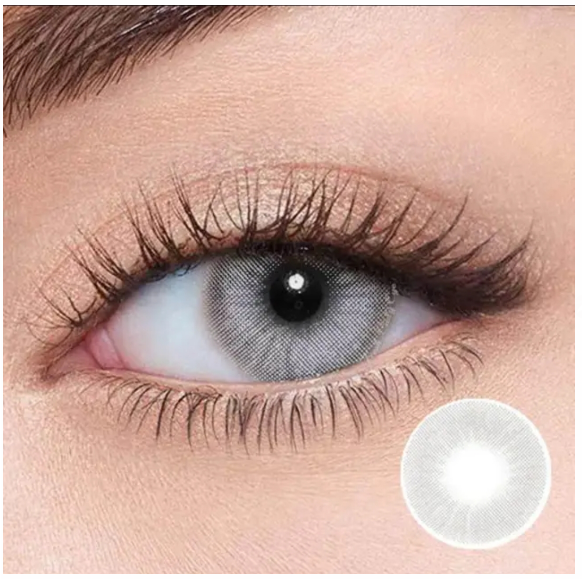 Eye lens contact lens party wear multicolor shade ice gray | Daraz.pk