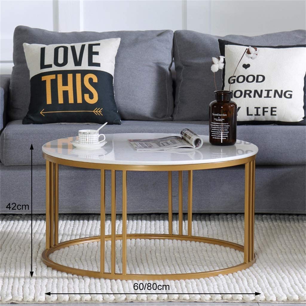 Center table Round Large Size Table With 3 Rods Golden Table Fancy ...