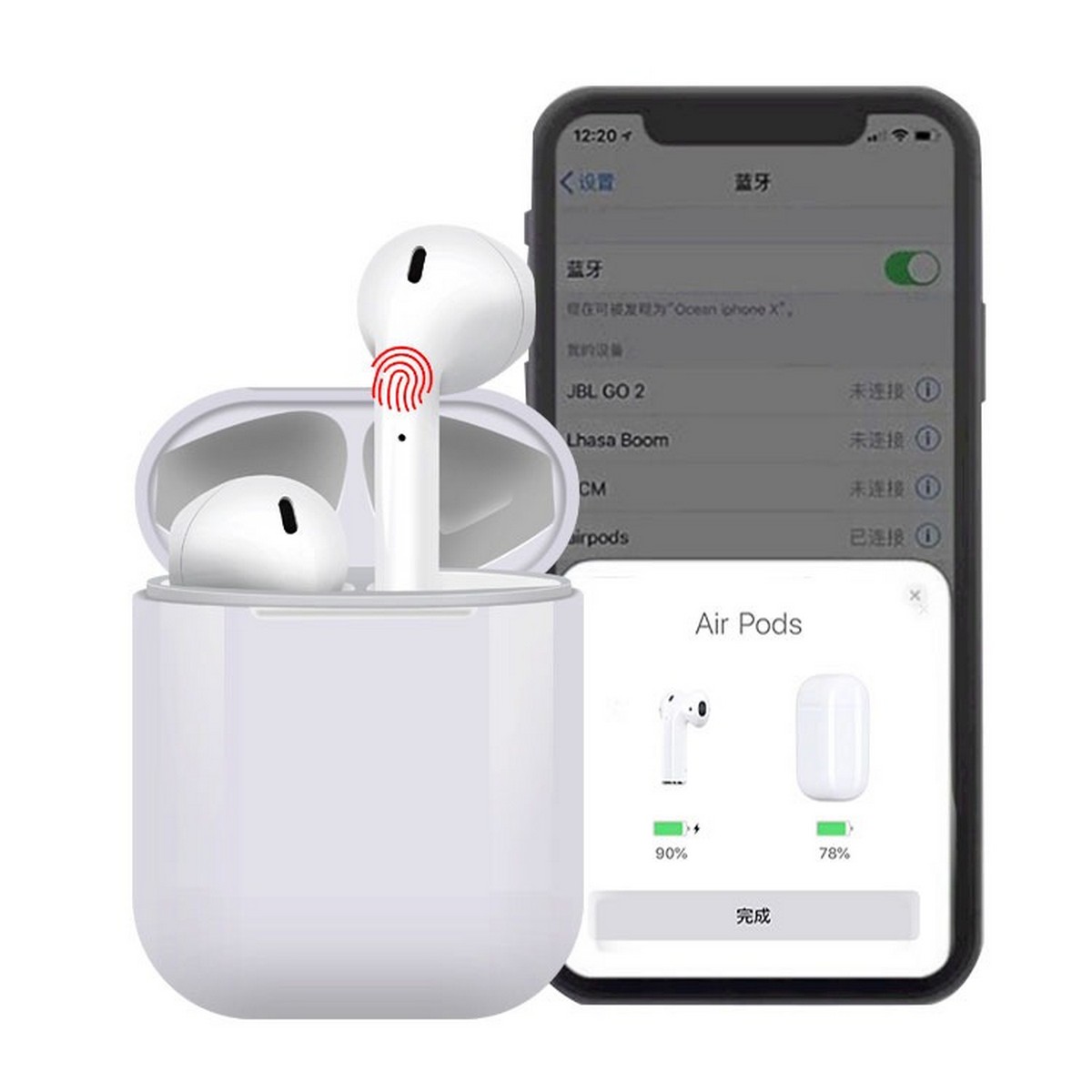 NEW i.7s. i11 and S6 Wireless Magnetic Wireless Bluetooth Headset ...