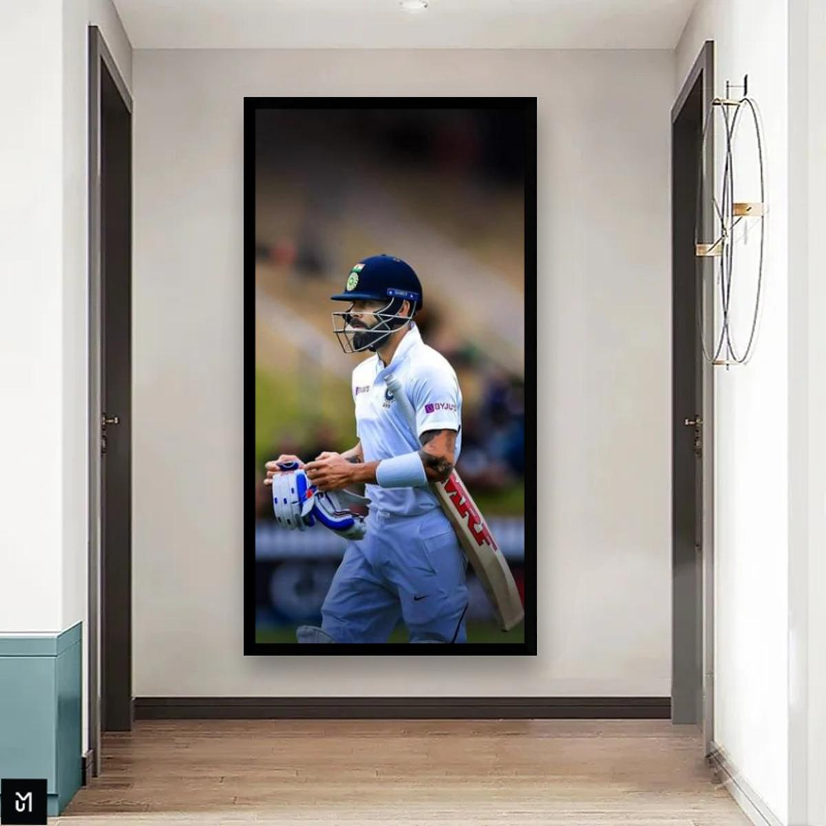 Virat Kohli Poster frame and cricket wall art frames | Daraz.pk