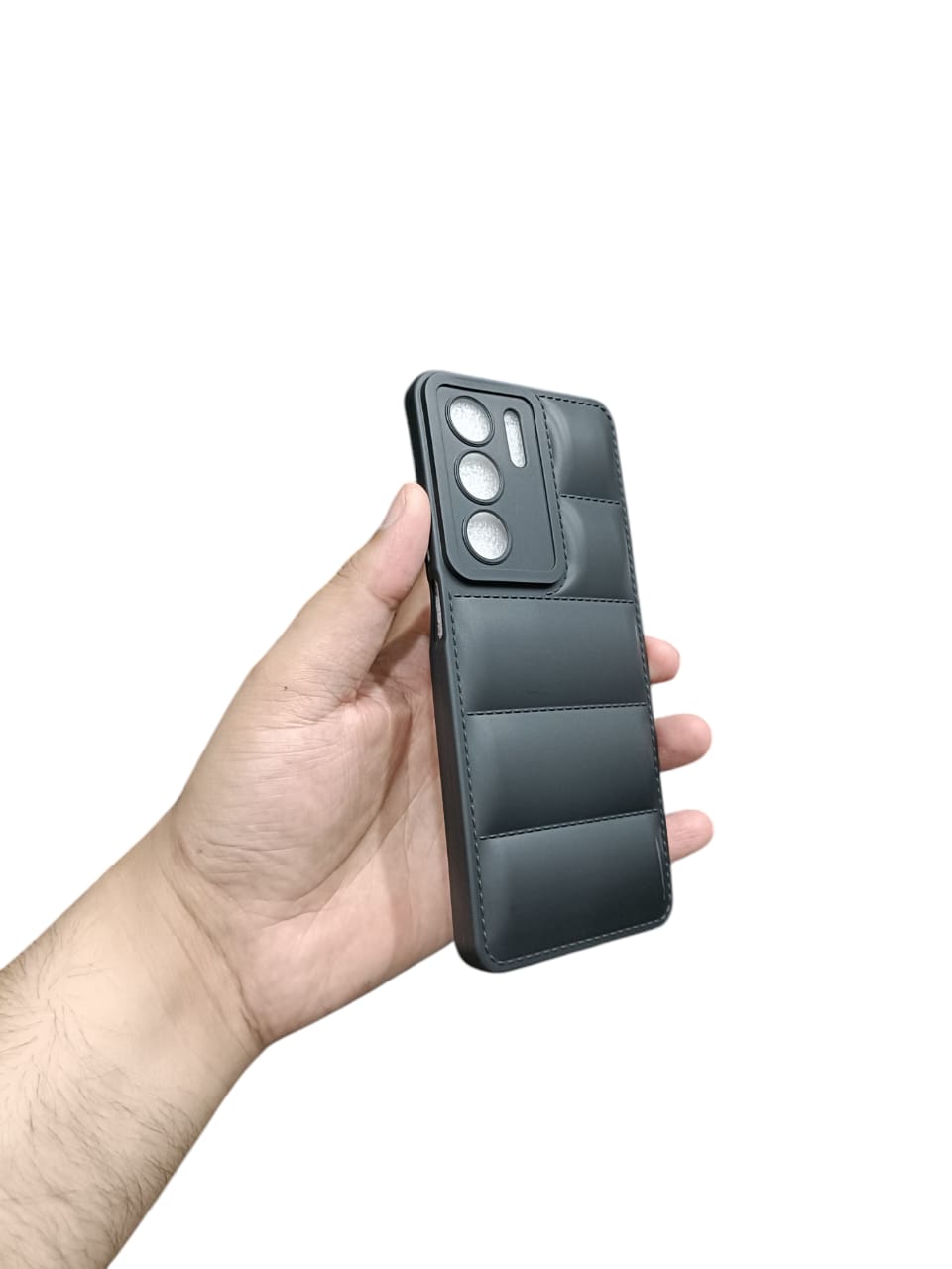 Realme C75 4G / C75x / C71 Back Cover Soft Puffer Down Jacket Box ...