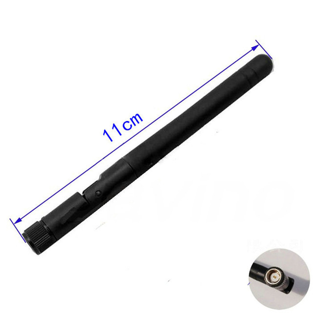 2.4GHz 3dBi Omni WIFI Antenna with RP SMA male Female plug connector ...