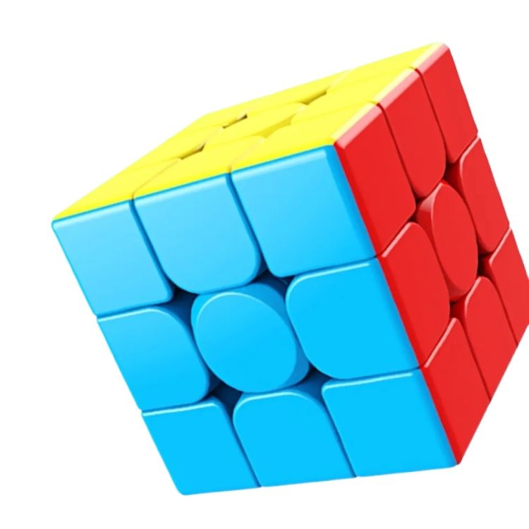 3x3x3 Meilong Magic Speed Cube Stickerless Cube Puzzle Professional ...