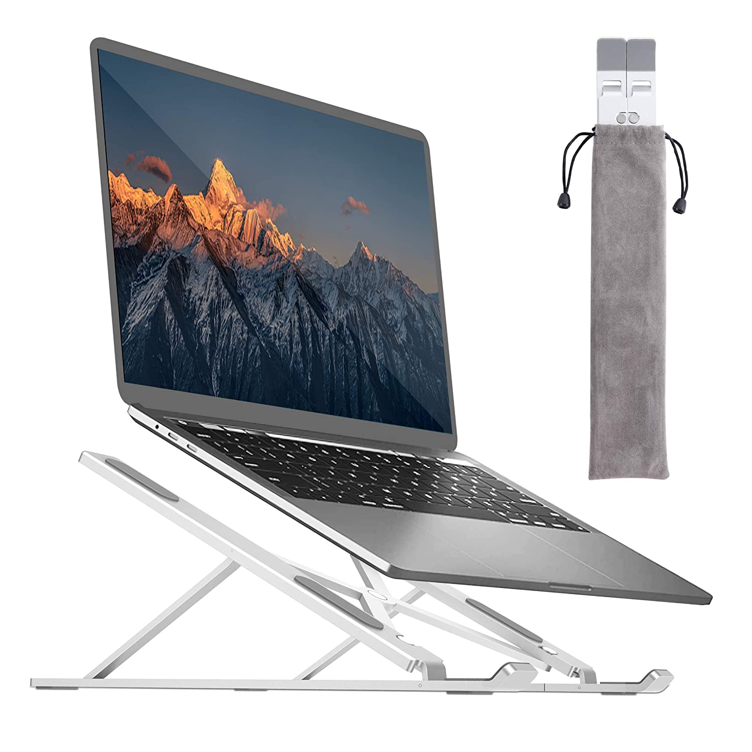 Adjustable Aluminium Laptop Stand & Tablet Stand | Daraz.pk