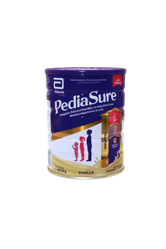Abbott Pediasure Nutritional Supplement Vanilla Flavoured Milk 850 Box ...