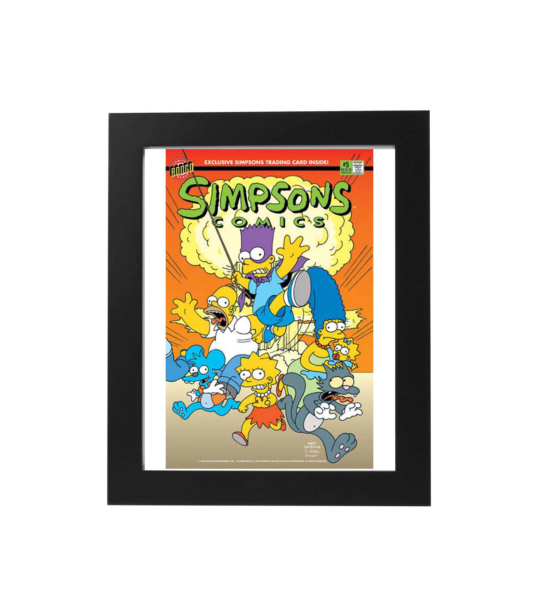 The Simpsons Futurama Bart Simpson TV Show Posters Vinyl Paper Quotes ...