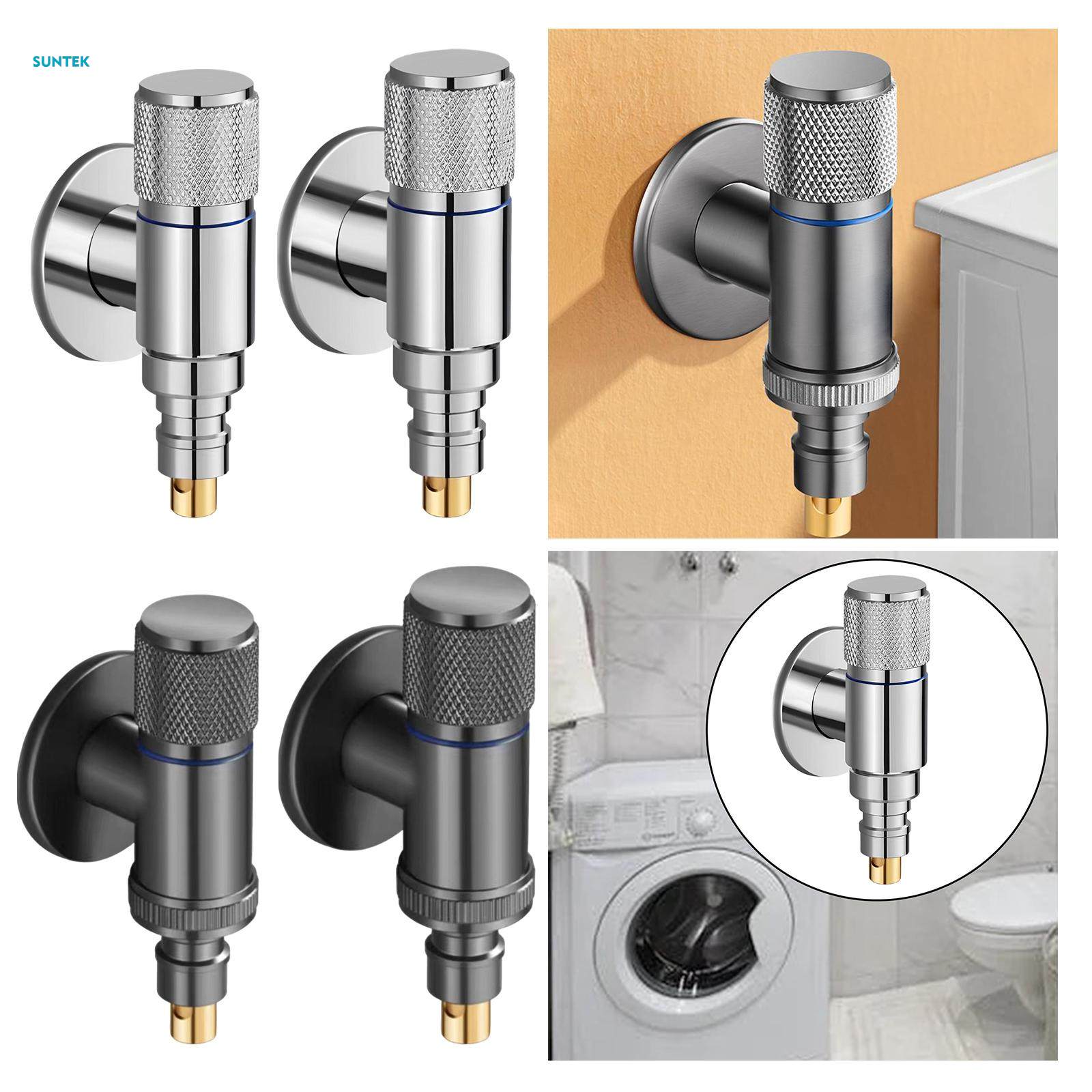 Universal Washing Machine Faucet Tight Thread Mixer Tap Brass Automatic ...