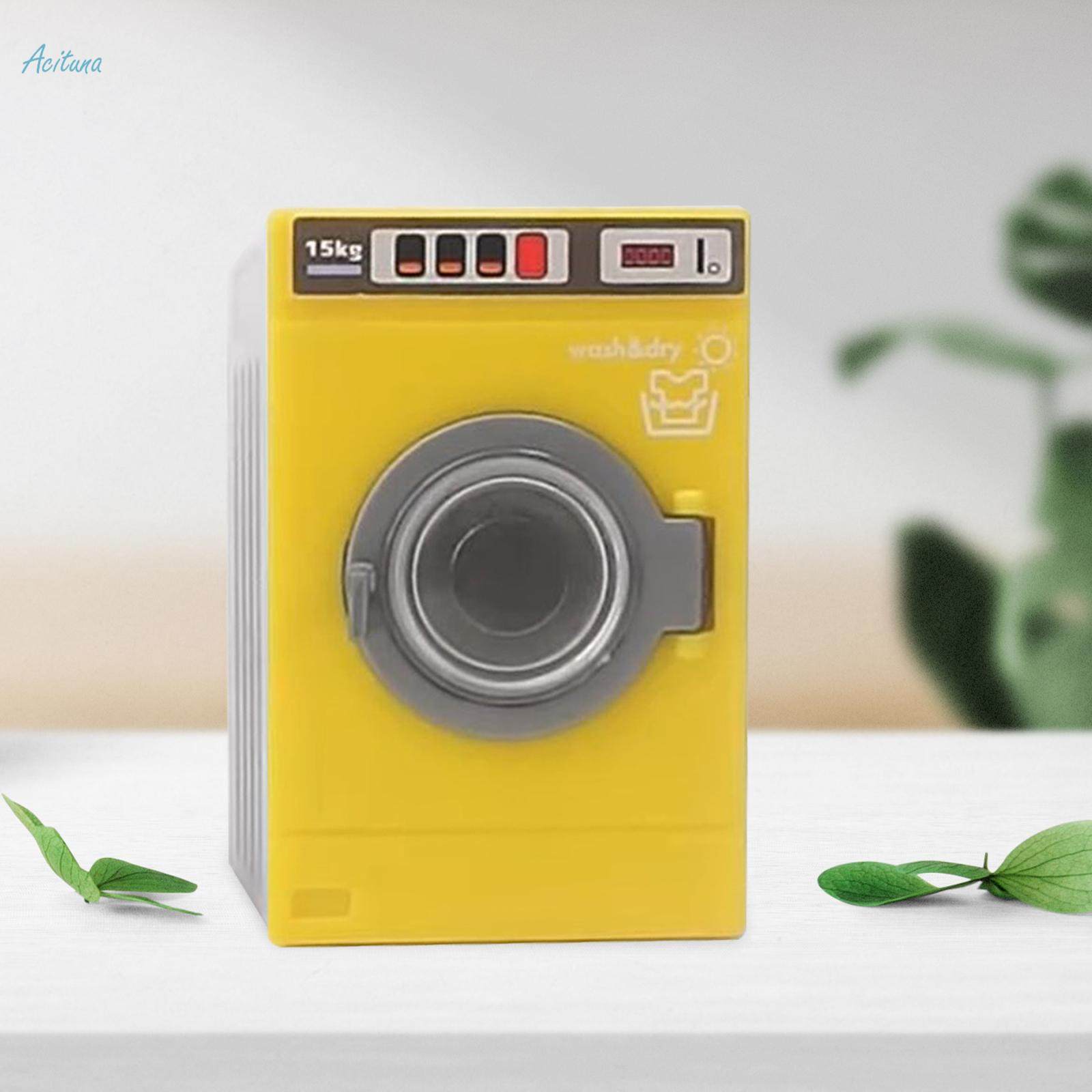 Miniature Dollhouse Washing Machine 1: 12 Washer for Scene Props ...