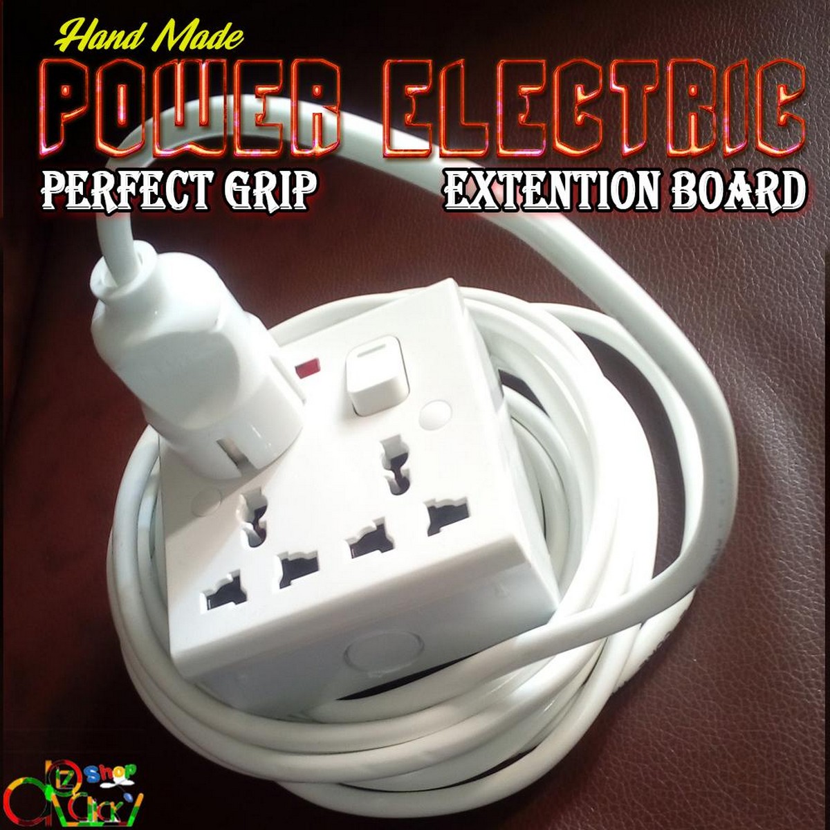 DotShop - Super Grip Multi-Sockets Power Electric Extension Wire ...
