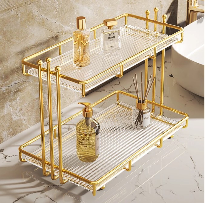 Stylish Cosmetic Shelf Makeup Rack Makeup Organiser | Daraz.pk