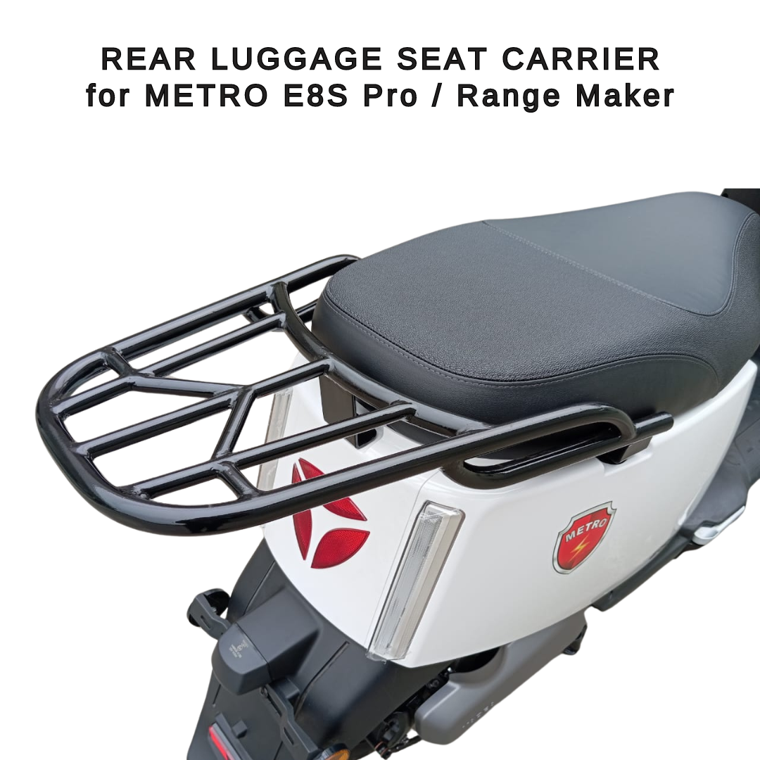 Motorcycle Luggage Carrier / Motorcycle Rear Seat Luggage Rack ...