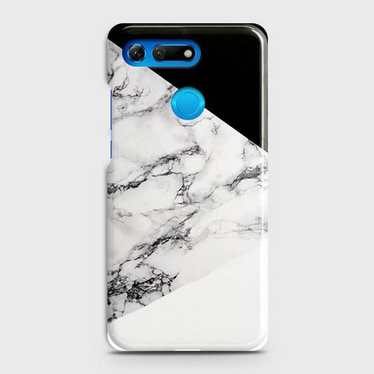 Huawei Honor View 20 Cover Case Black and white marel Hard Cover ...