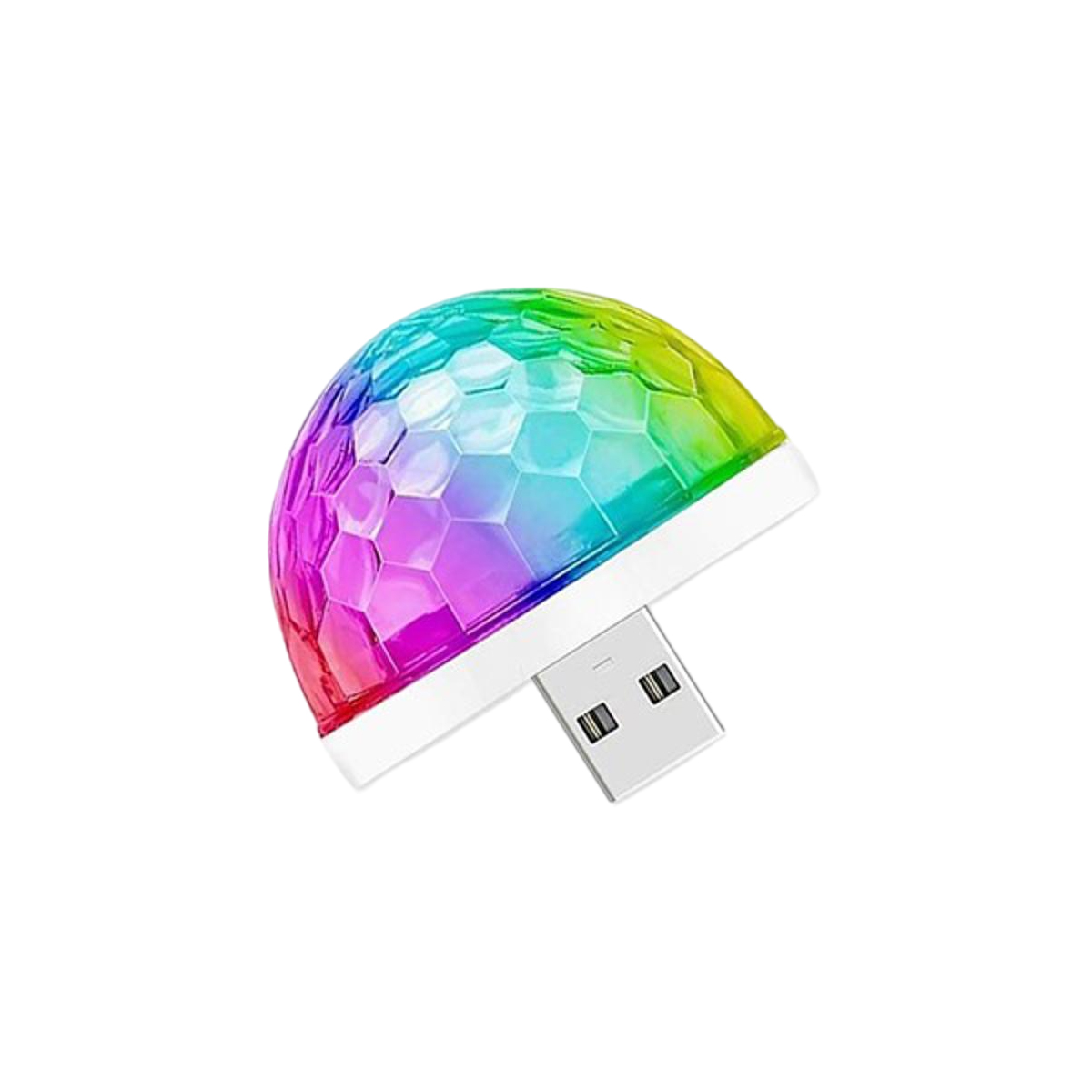 LED Portable Multi Color Room Light - Disco RGB Light - Party Colored ...