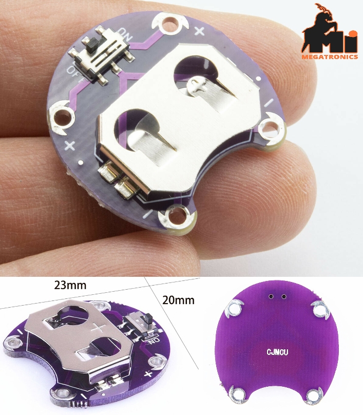 Lilypad Coin Cell Battery Holder CR2032 Arduino Ba | Daraz.pk