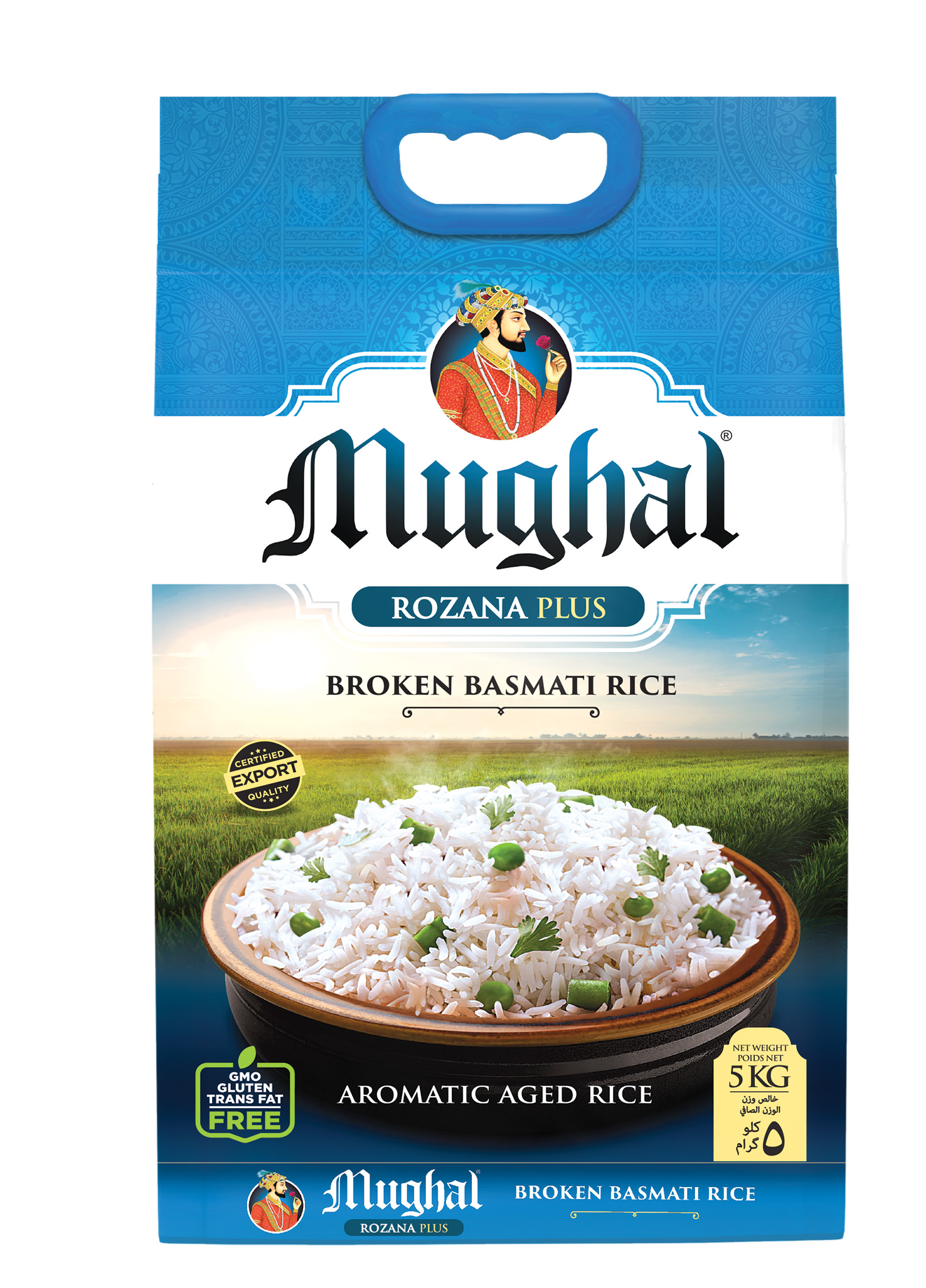 MUGHAL ROZANA PLUS (Broken Basmati Rice) 5 KG | Daraz.pk