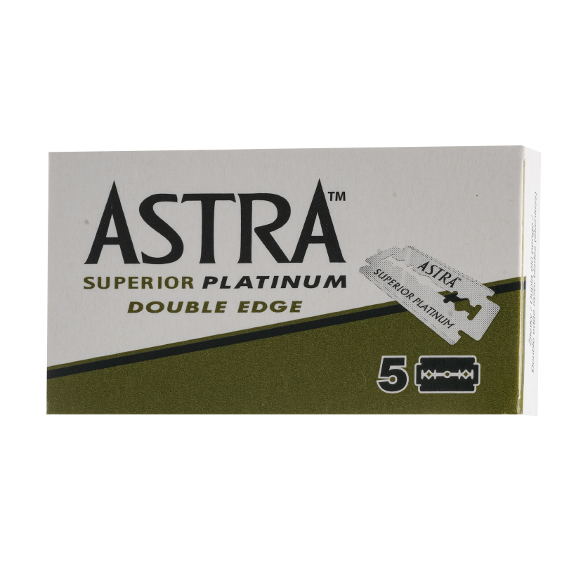 Russian astra green A platinum cutting edge double-sided blade manual ...