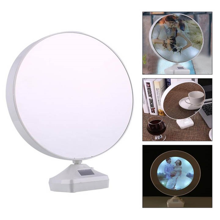MAGIC MIRROR PHOTO FRAME WITH LED LIGHT | Daraz.pk