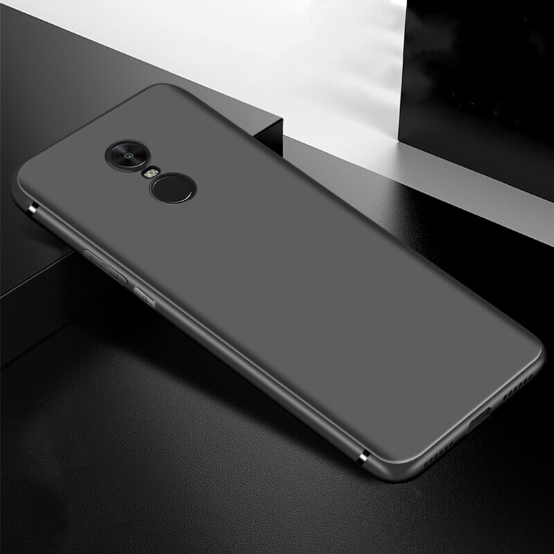 lthmy for Xiaomi Redmi Note 4 4X Flexible Soft Matte Black Crystal ...