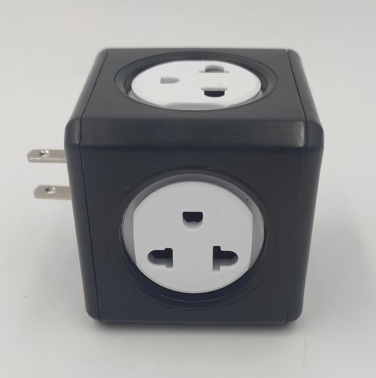 Techmanistan Power Cube, 5 Outlets Power Adapter Wall Adapter ...
