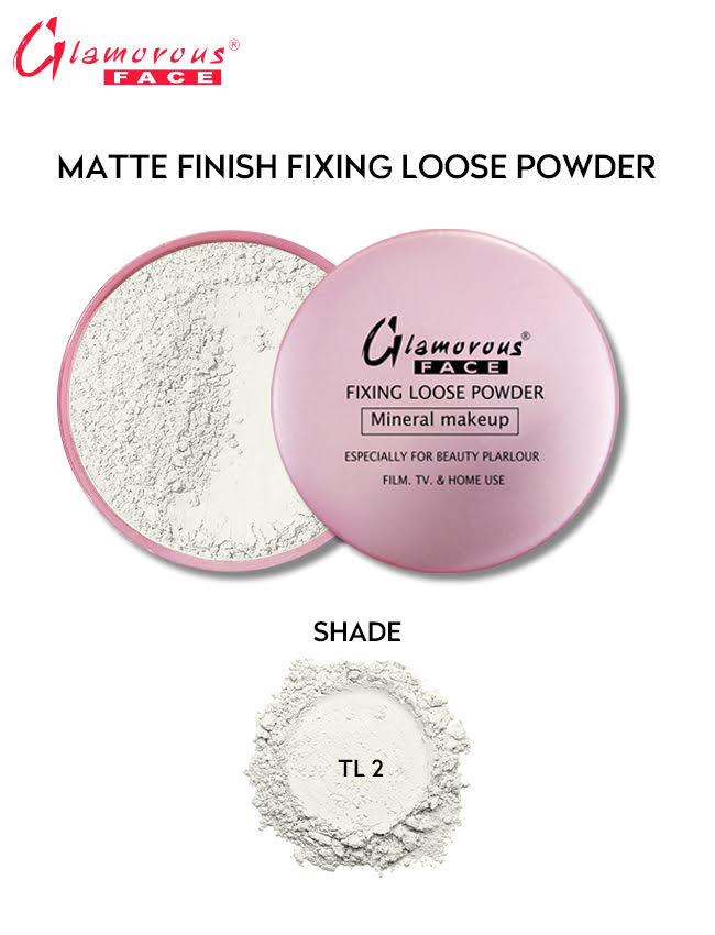 Glamorous Face HD Mineral Matte Finish Fixing Loose Powder | Daraz.pk