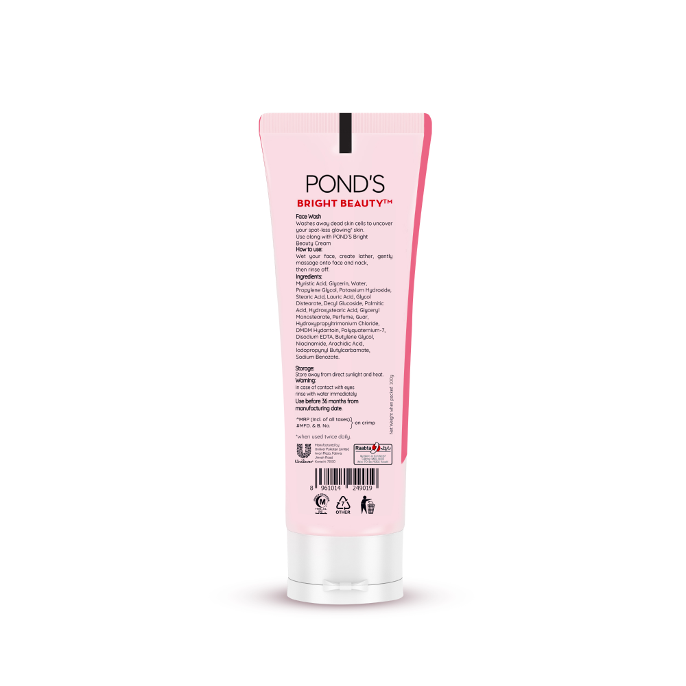 POND'S Bright Beauty Face Wash - 100G | Daraz.pk
