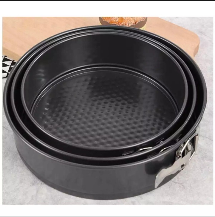 Cake mold Round Shape cake baking pan Cake Pan Set Circle Easy to use ...
