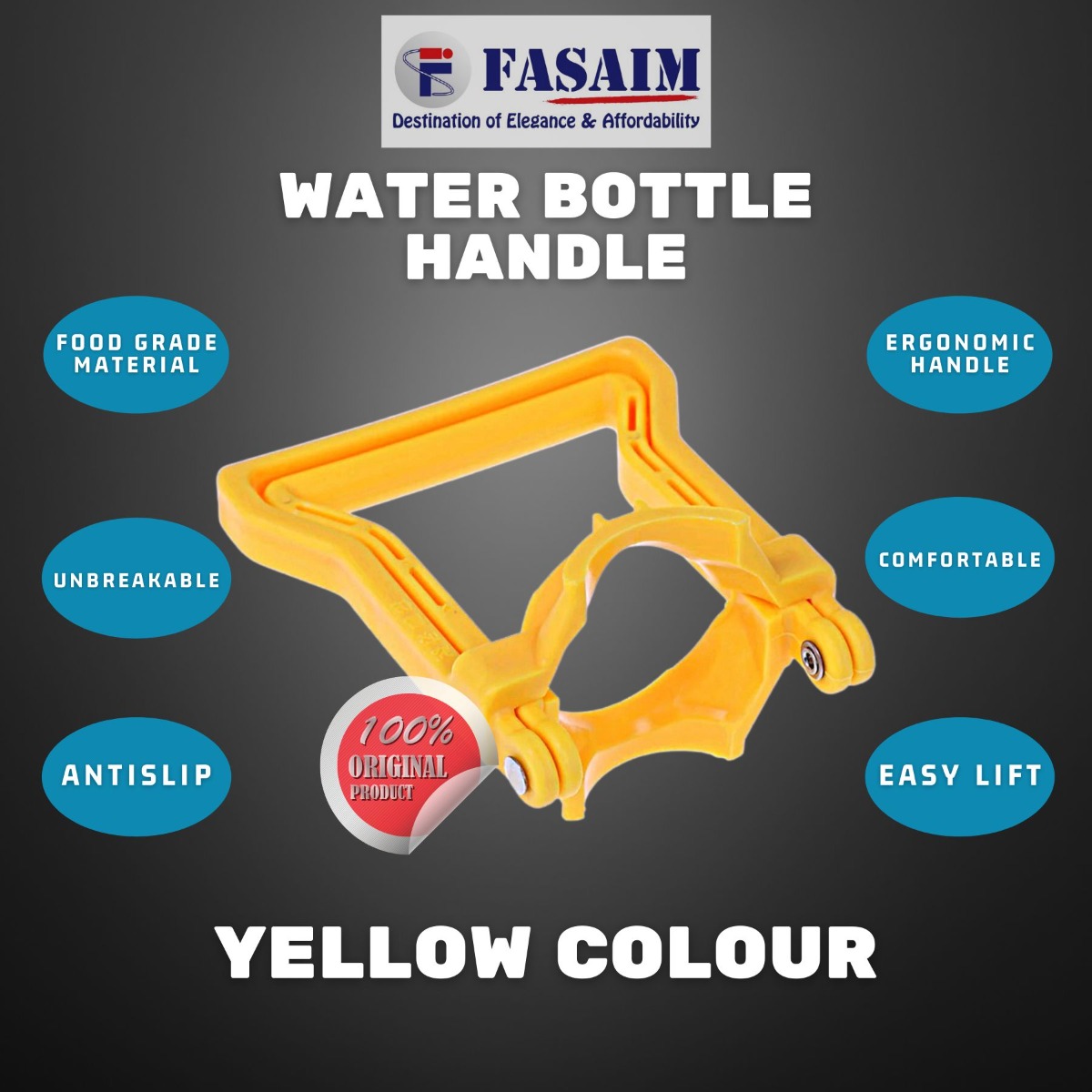 19 Litres Water Bottle Handle Lifter - Easy Lifting Water Bottle ...