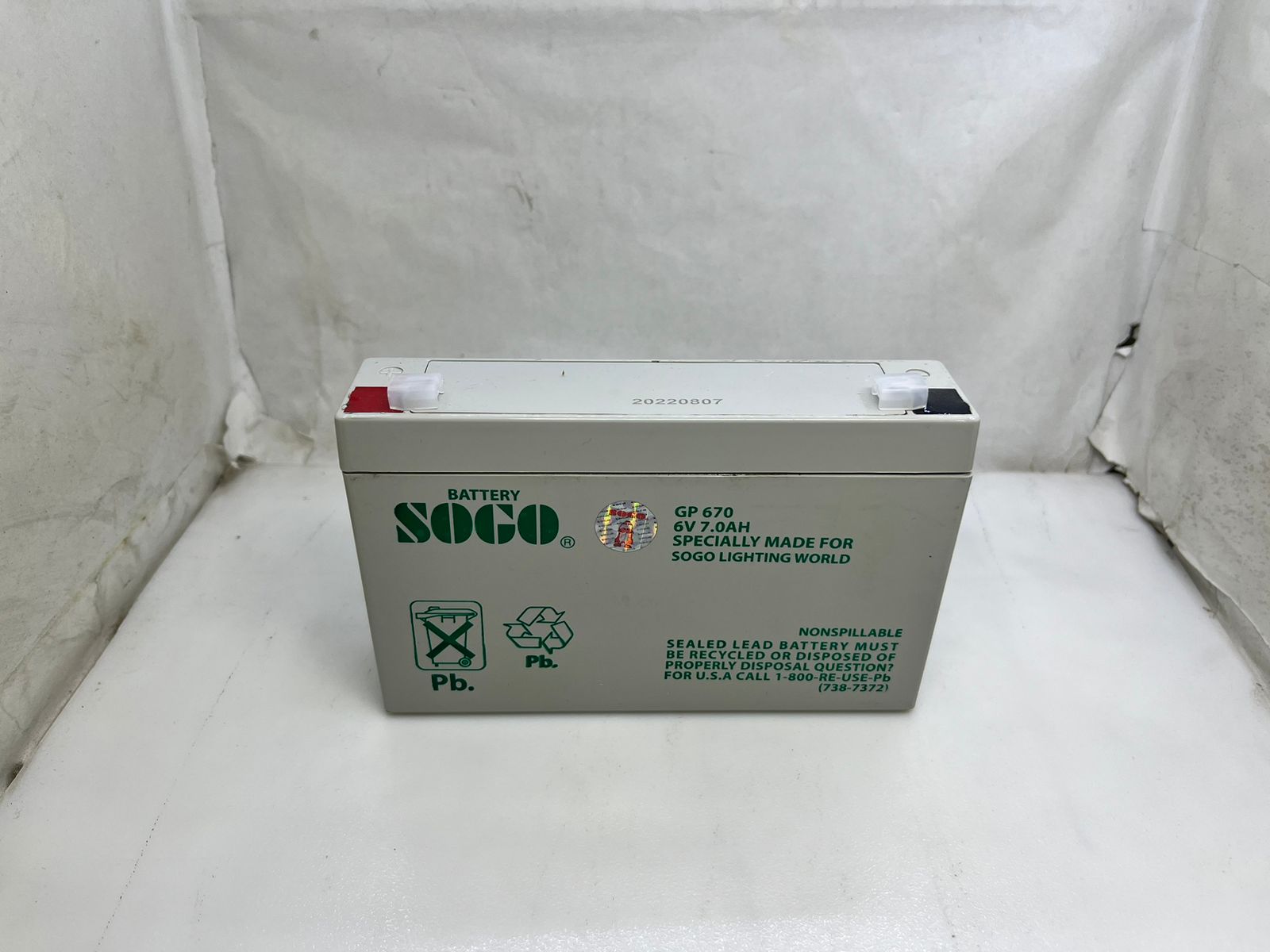 GP 670 Rechargeable Dry Battery 6V 7.0AH Best Price in Pakistan | Daraz.pk