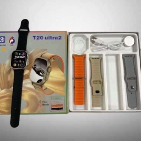 T20 Ultra 2 Smart Watch | 4-in-1 49MM Fitness & Health Tracker | Series ...