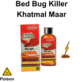 Khatmal killer - Bedbug killer - Khatmal ki dawai - Bedbugs spray ...