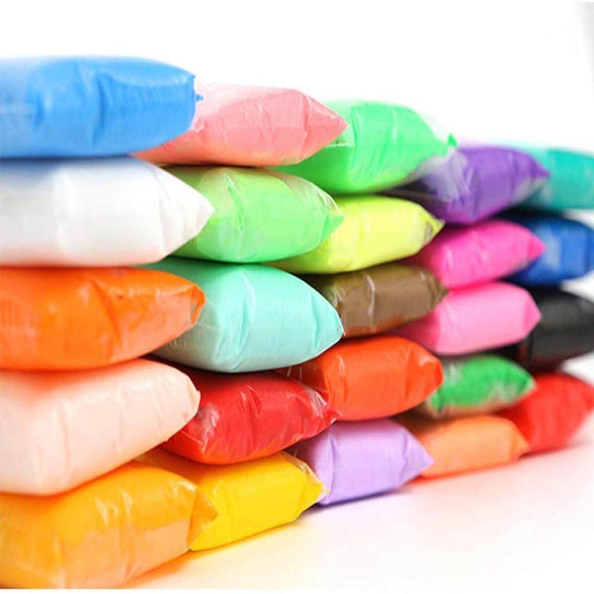 12 Fomic Play Dough - Air Dry Polymer Clay with Free Tools Foamic ...