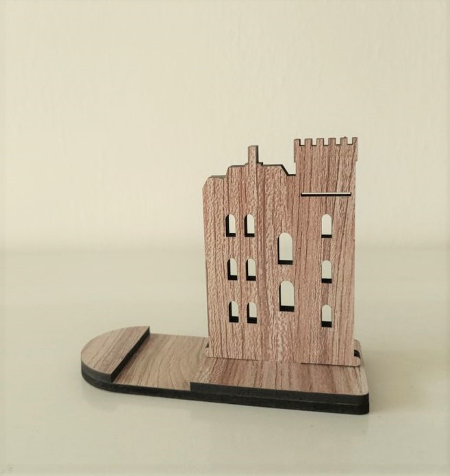 Mobile Holder, Phone Stand, Laser Cut, Laminated MDF Wood | Daraz.pk