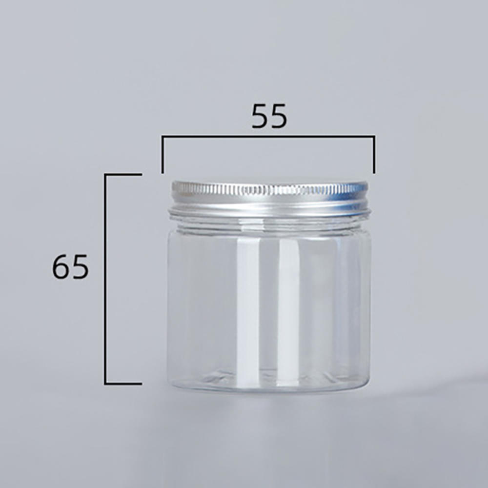 Aluminum Lid Transparent Food Storage Containers Transparent Diameter ...