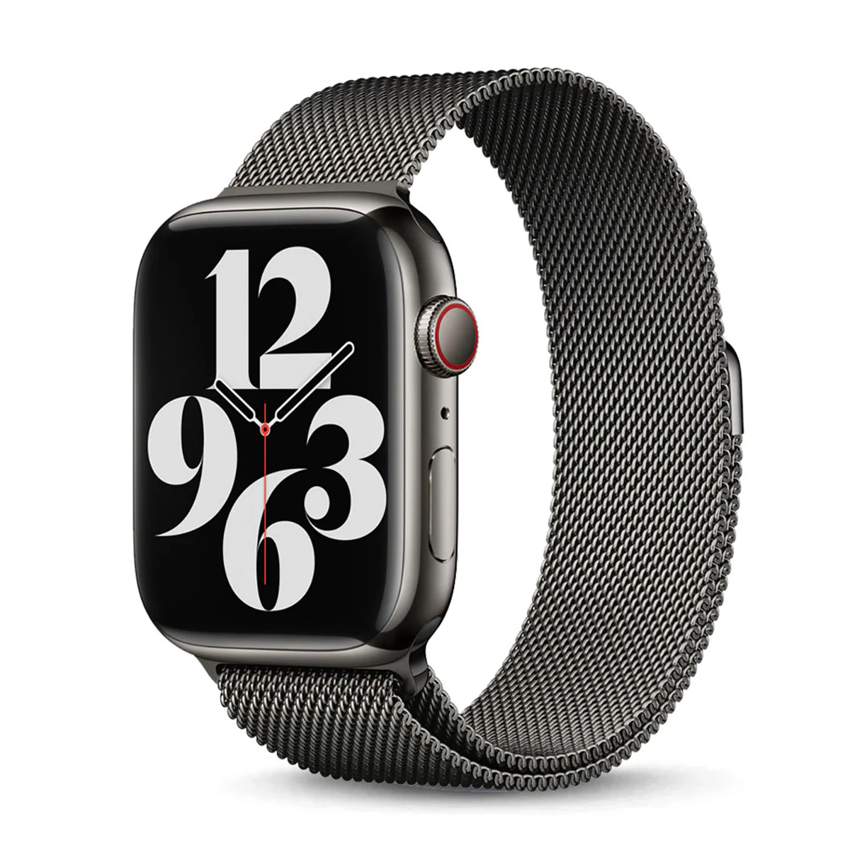 M101 Smartwatch with Magnet Chain Stainless Steel Body With Finger Tap ...