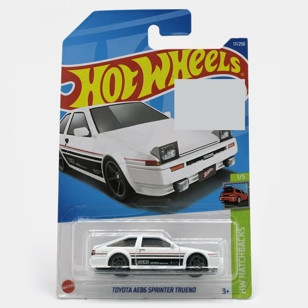 Original Hot Wheels Toyota Ae86 Sprinter Truend | Daraz.pk