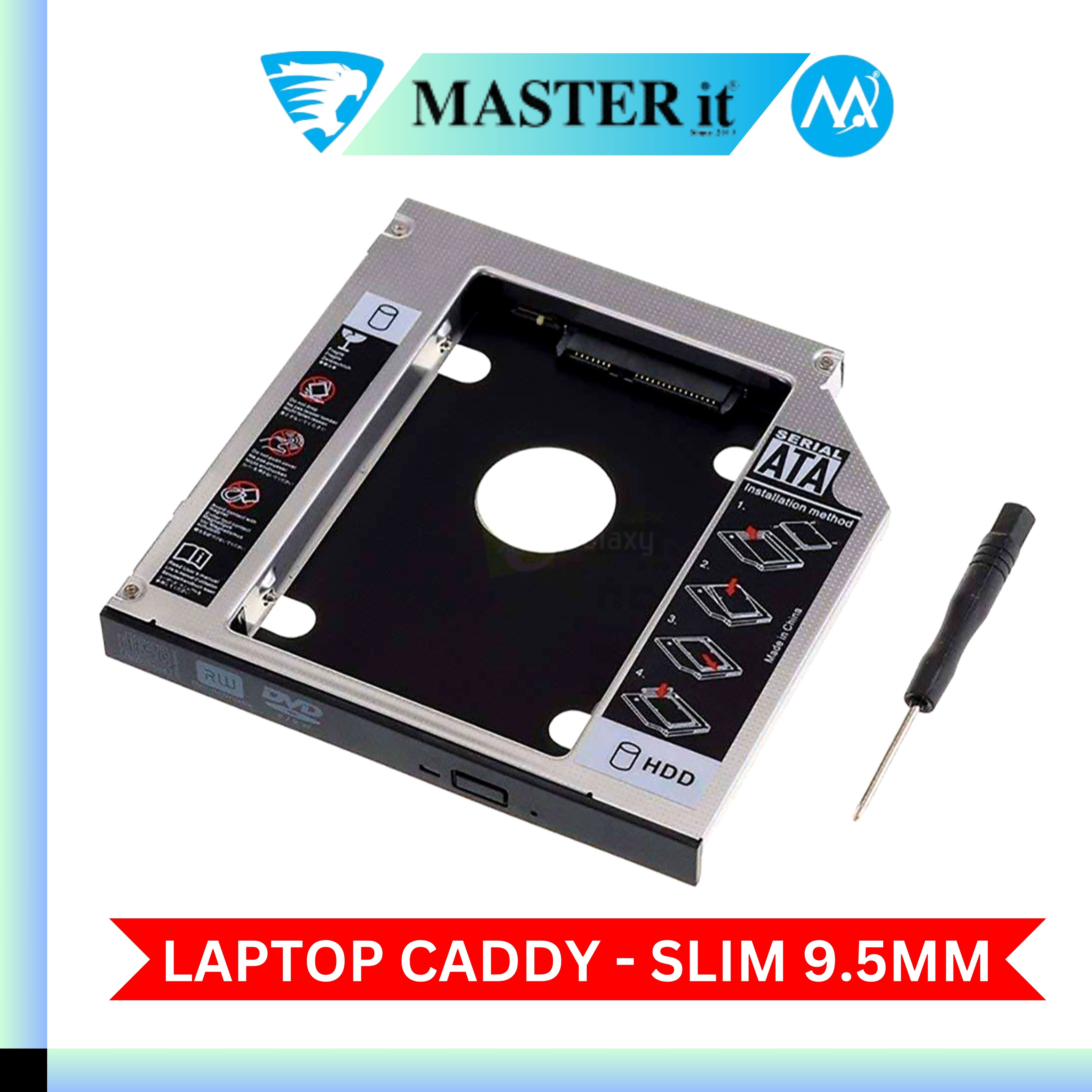 Hard Disk Case - Caddy SATA HDD/SSD Caddy 2.5" For Laptop Caddy Slim ...