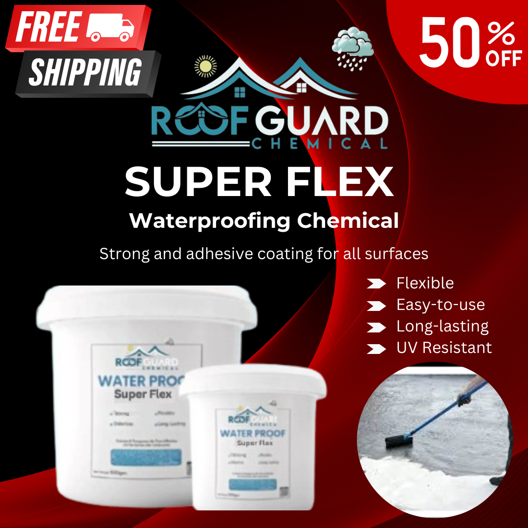 Super Flex, Free Brush, 250GM, 500GM, 1KG, Waterproofing Chemical ...