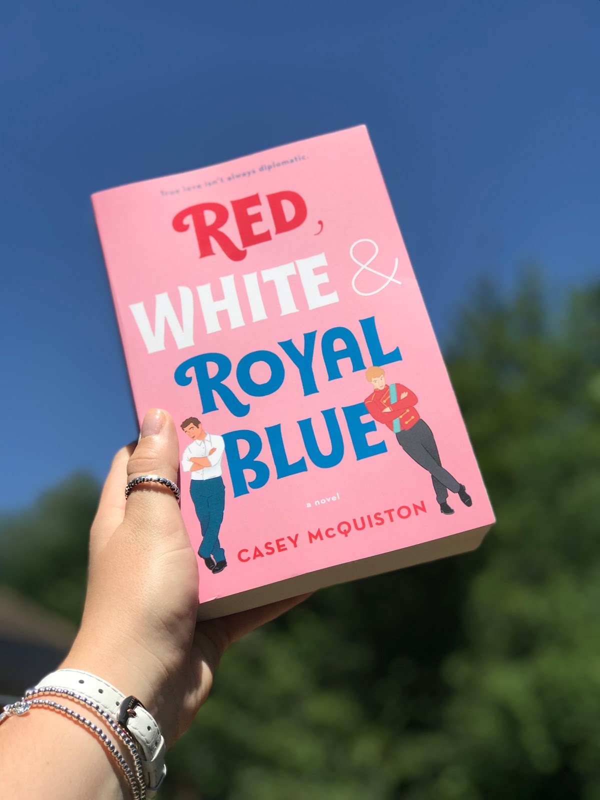 Red, White & Royal Blue Novel by Casey McQuiston | Daraz.pk