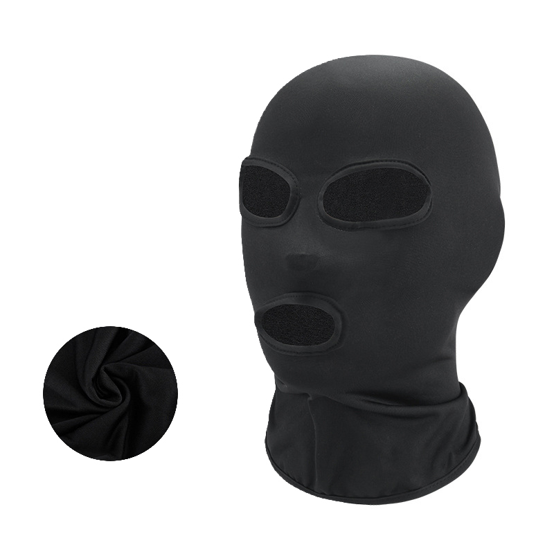 Black Full Face No Hole Cover Hat Tactical Cap Sun Uv Protection Multi ...