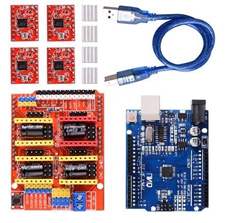 Arduino Cnc Sheild With Arduino Uno A4988 Module Price in Pakistan ...