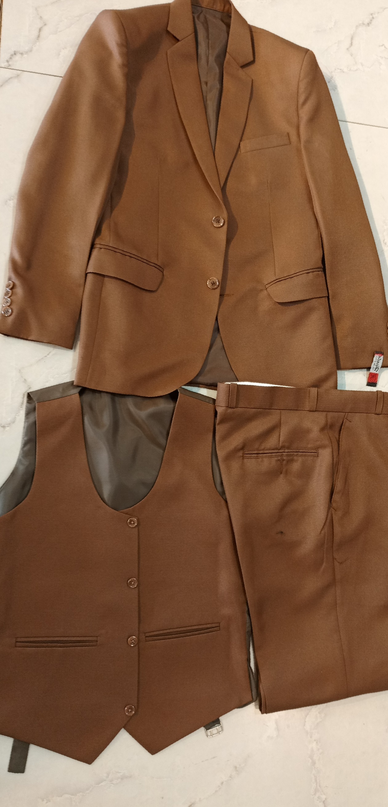 3 Pcs suit For Men Formal and Causal Wear Pent Coat 38 waist | Daraz.pk