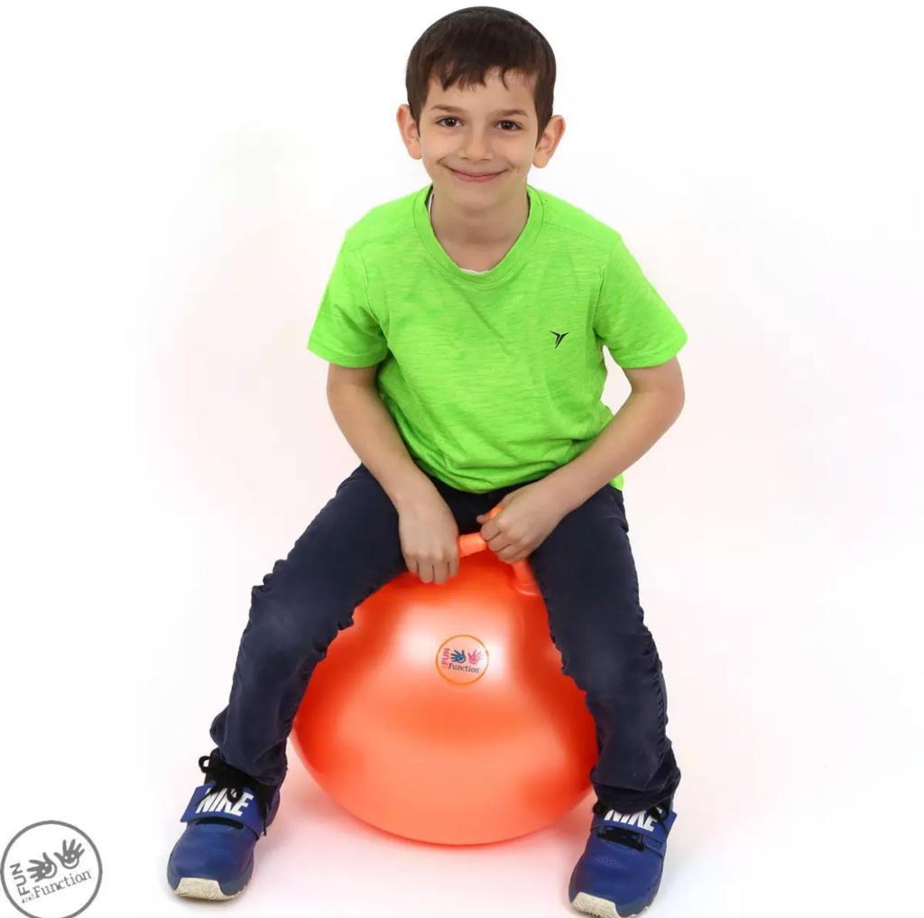 Plush Jumping Hopper Hopping Hippity Hop Ball (Blue, 3-6 Years) For ...