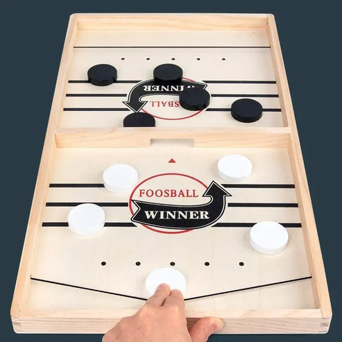 Large Pucket Board Game | Sling Board Game | Fast Sling Pucks Game For ...