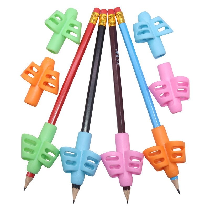 "Silicone Pen Writing Aid for Children: Corrective Pencil Grip to Help ...