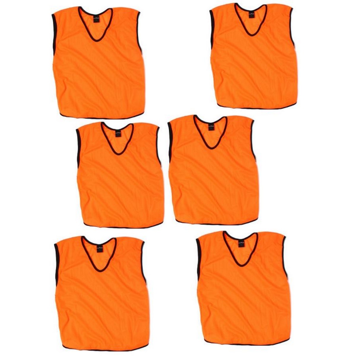 Football bibs Pack of 6 - Vest in Mesh For Football Training ...