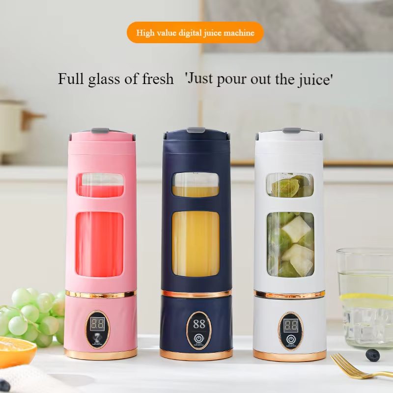 8 Blades USB Rechargeable Juicer Blender | Electric Blender With Safety ...