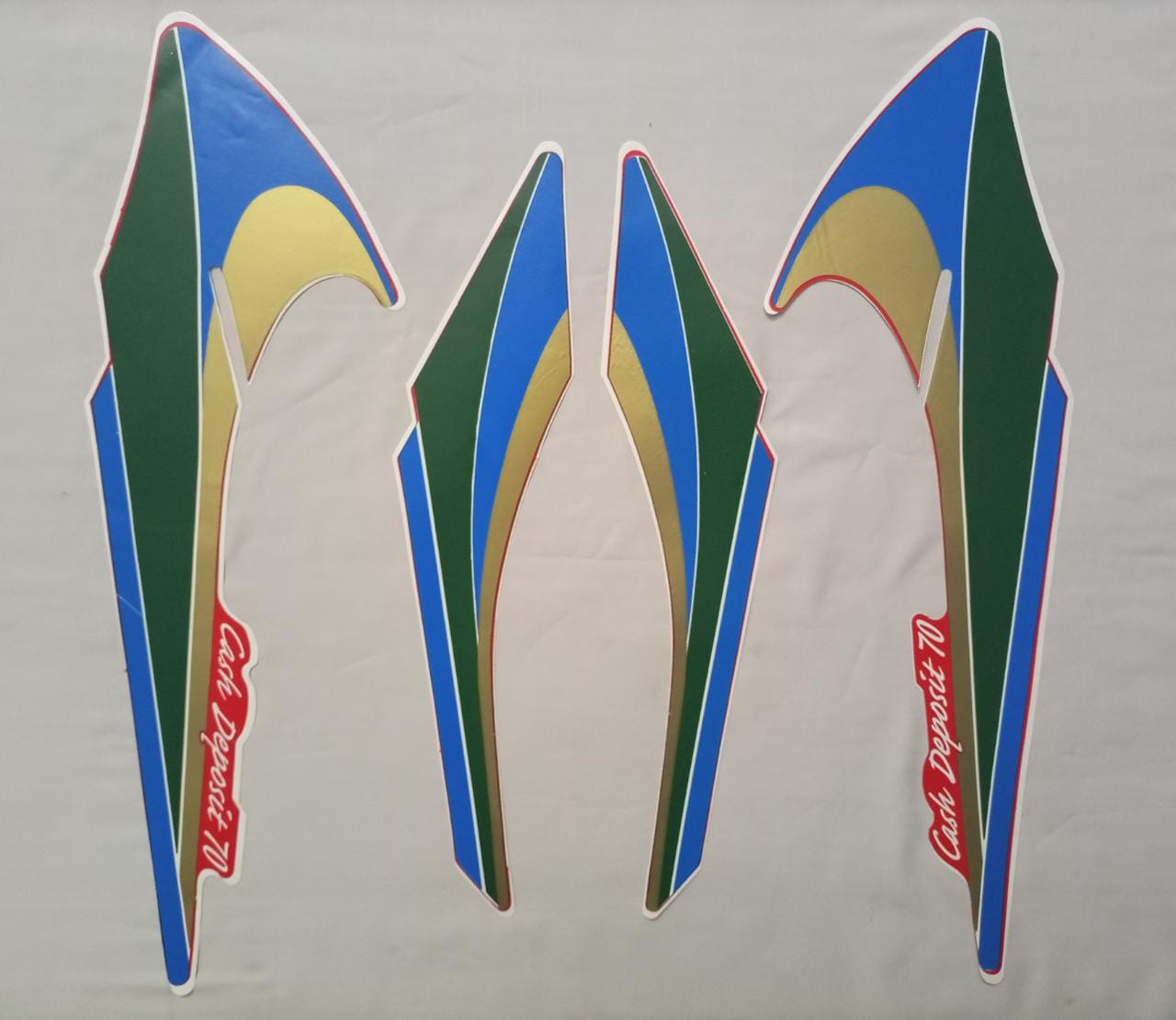 Tanki Tapa Sticker 2002 Model Honda 70 ( COMPLETE SET ) | Daraz.pk