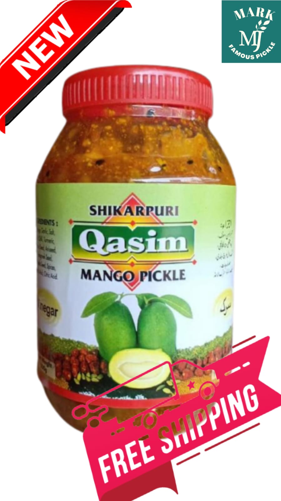 Mango Pickle in Vinegar Aam ka Achar Sirka 1 kg 100% Original ...