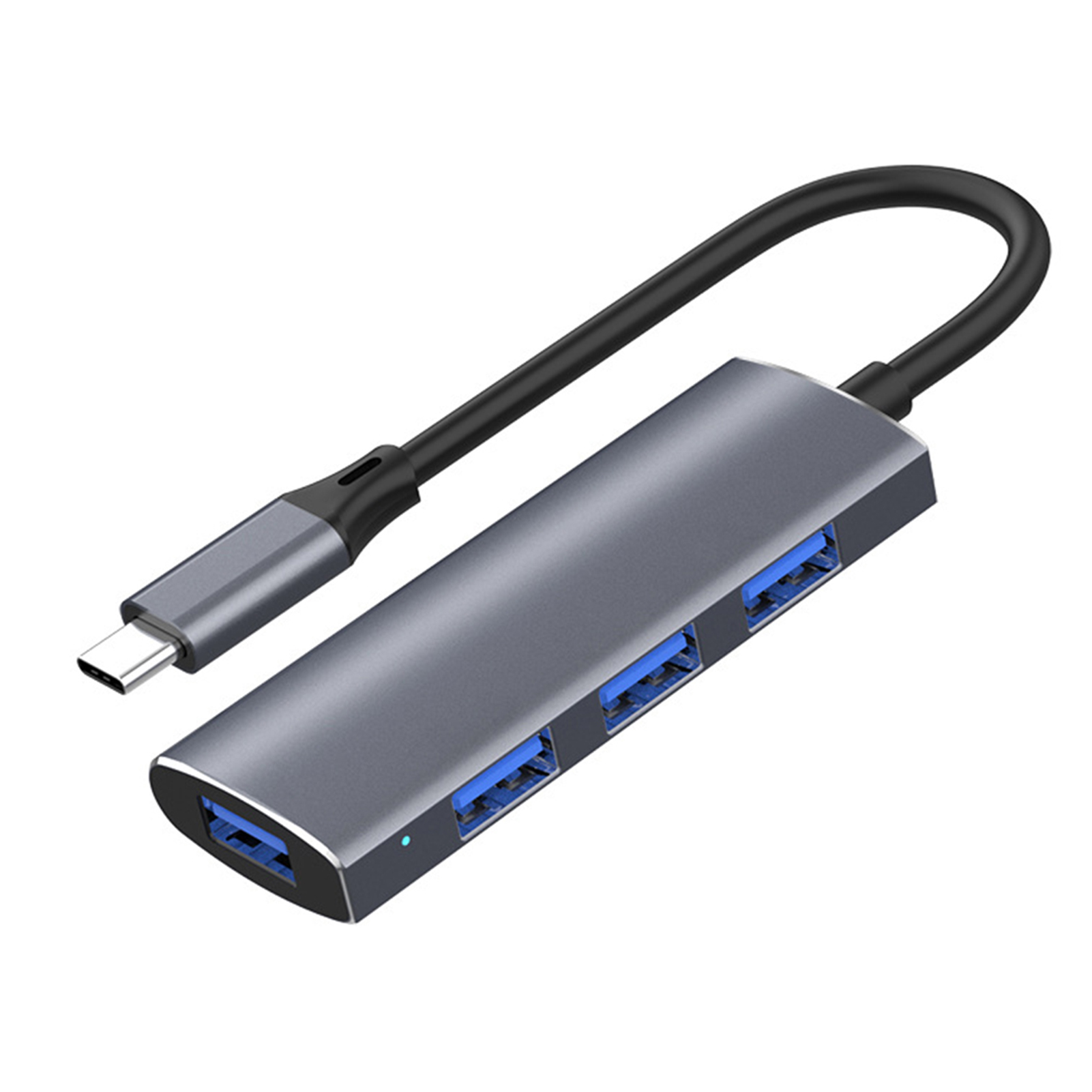 Docking Station Docking Station Multifunctional 4 Port Usb-c Hub Plug Play High Speed Data ...