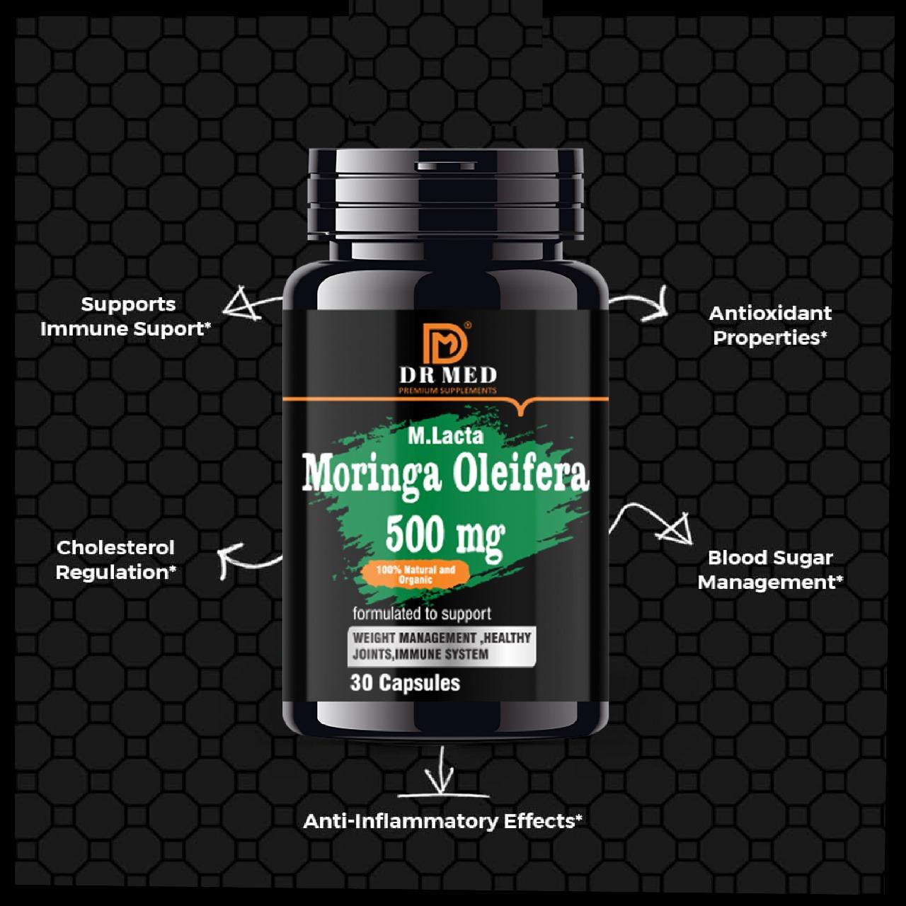 Premium Moringa Oleifera Capsules: Advanced Support for Weight ...
